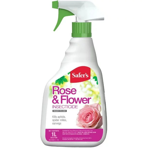 Safer's Ready-to-Use Rose and Flower Insecticide - 1 L – The Seed ...