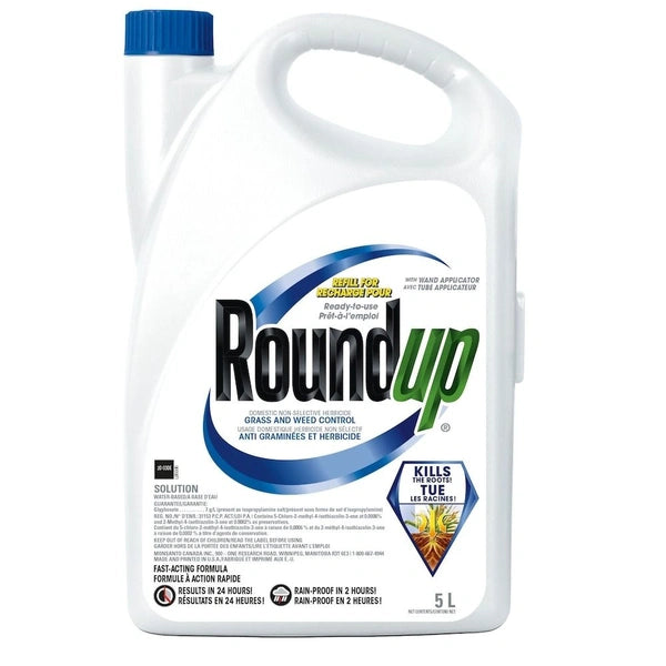 RoundUp Ready‑to‑Use Non‑Selective Weed Killer 5L – The Seed Company by ...
