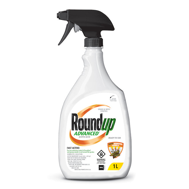 RoundUp Ready‑to‑Use Acetic Acid Weed Killer 1L – The Seed Company by E ...