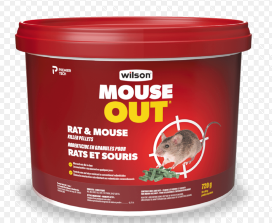 Wilson - Rat & Mouse Killer Pellets 900g – The Seed Company by E.W. Gaze