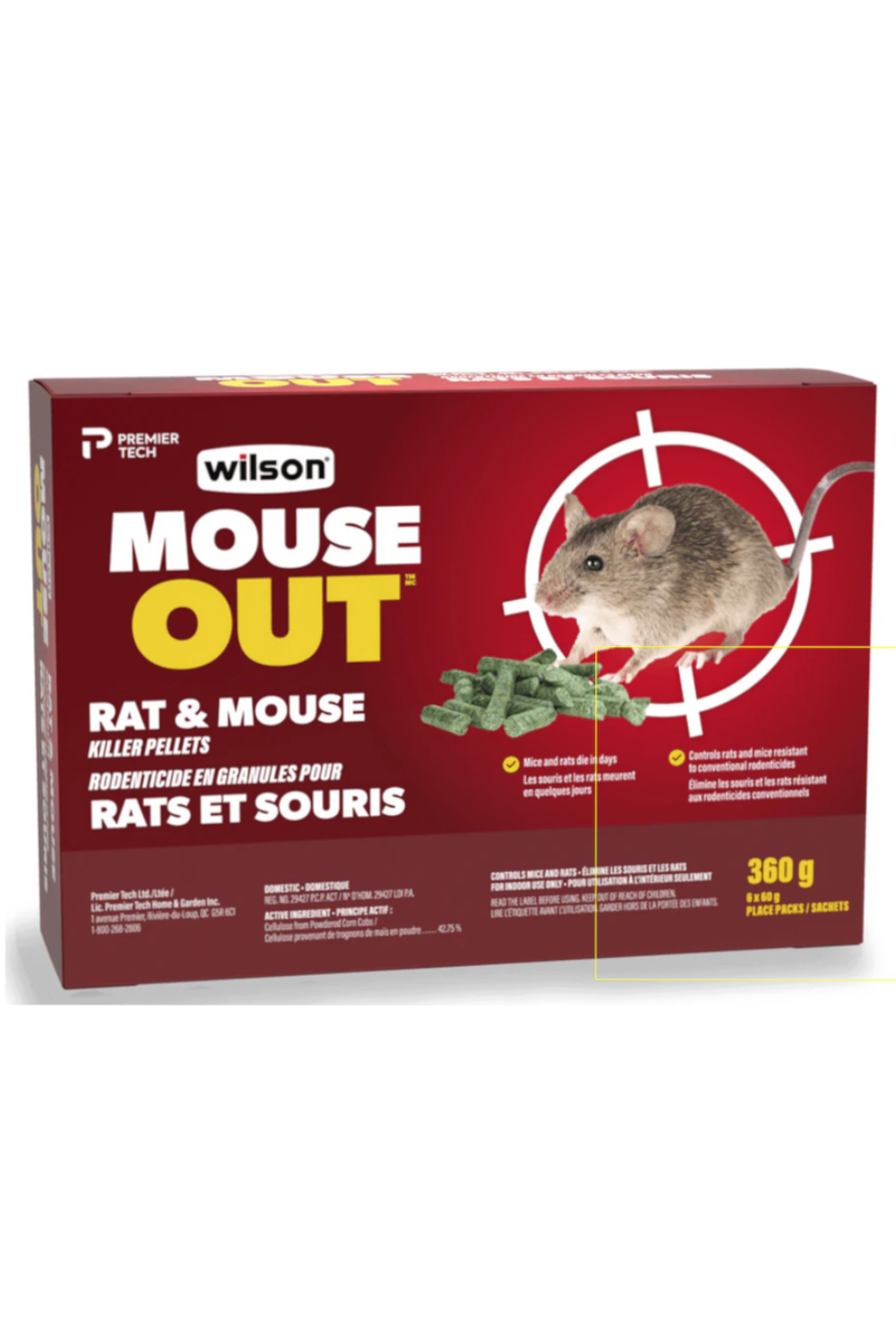 Wilson - Rat & Mouse Killer Pellets 360g – The Seed Company by E.W. Gaze