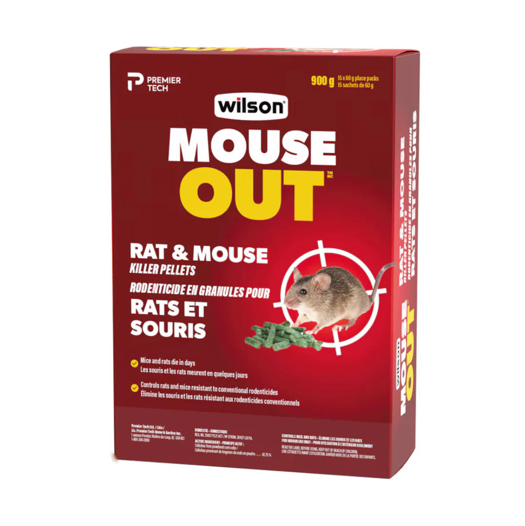 Wilson - Rat & Mouse Killer Pellets 900g – The Seed Company by E.W. Gaze