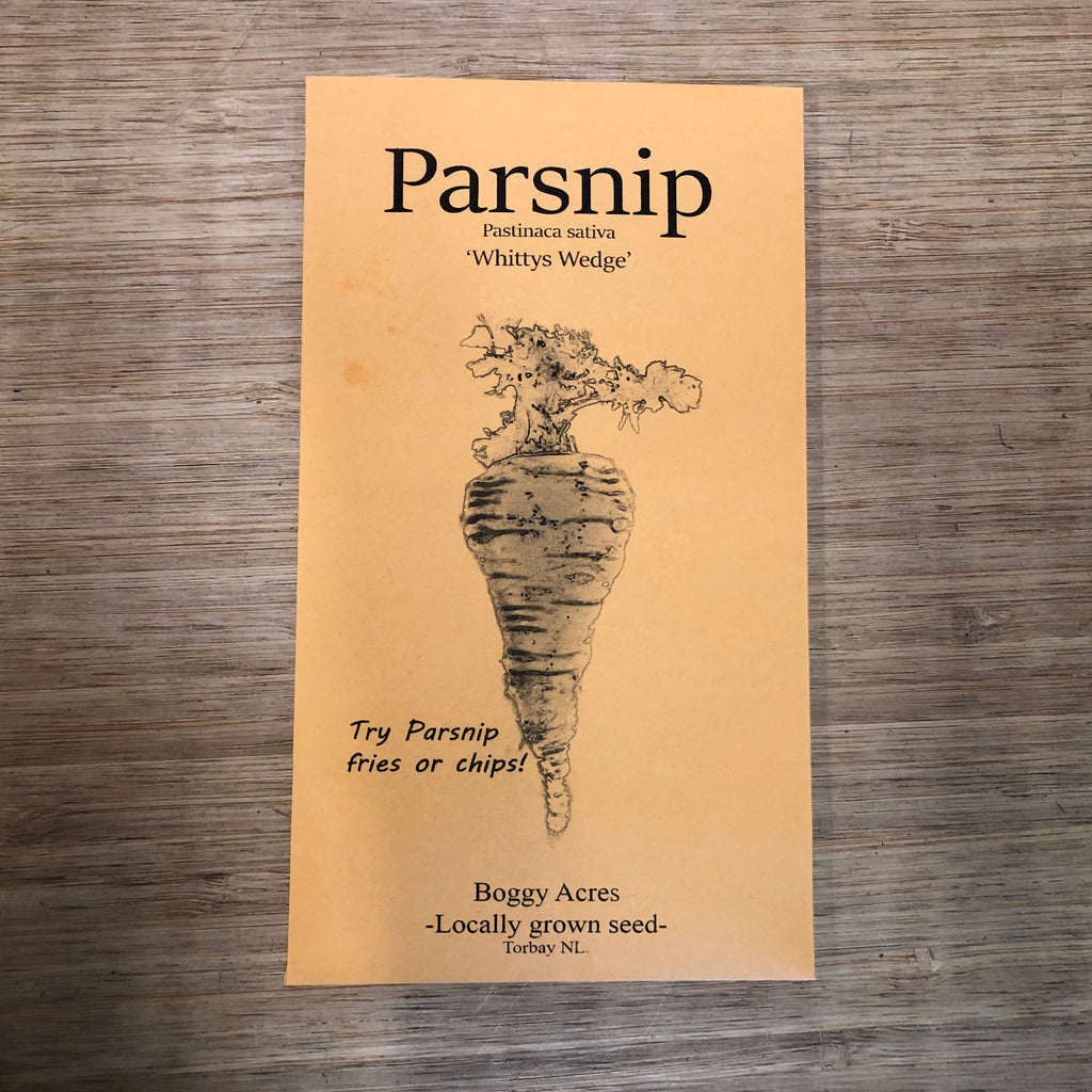 LOCAL Parsnip Seed 'Whitty's Wedge' – The Seed Company by E.W. Gaze